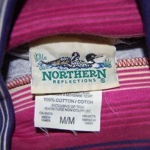 Northern Reflections | Tops | Vintage Northern Reflections Striped ...